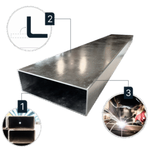 Perfil PTR | Rectangular o Cuadrado | Variedad de Calibres